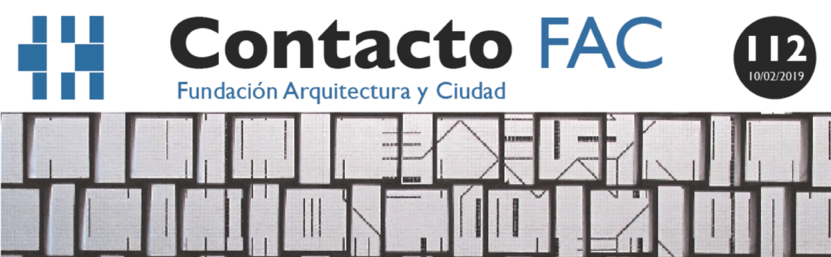 Contacto FAC 112 | Fundación Arquitectura y Ciudad